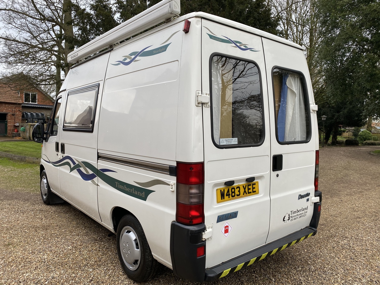 Timberland Starlight Camper Van 2 Berth 2000(W) reg Fiat Ducato 2.8D ...