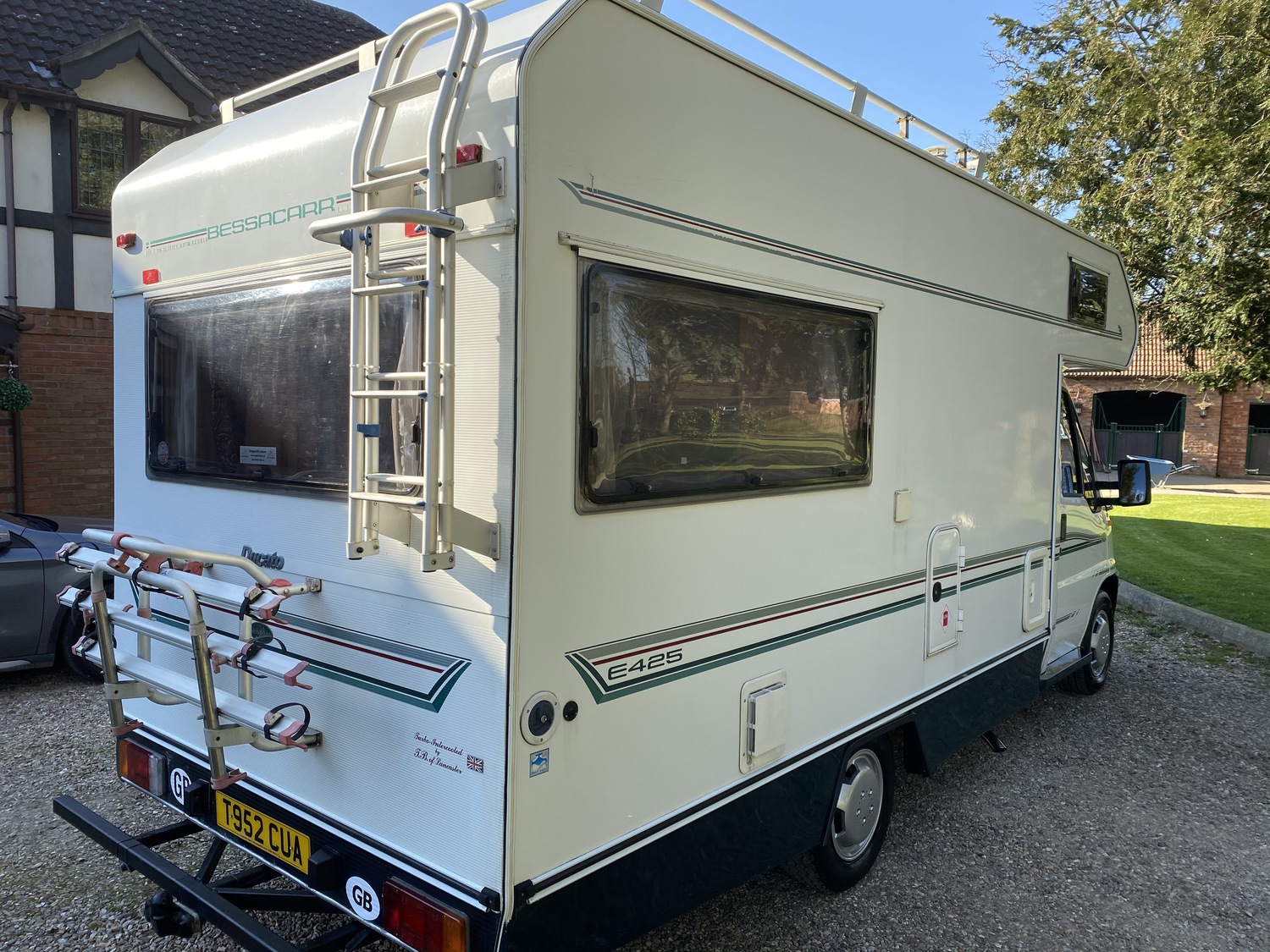 Bessacarr E425 Motorhome 4 Berth L Shaped Lounge 37964 Miles 1999 Fiat Ducato 2.8TD 1999 ...