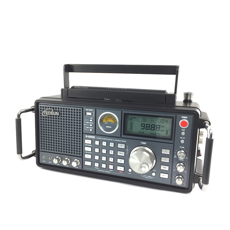 TECSUN S-2000 SHORTWAVE DESKTOP RECEIVER | Radio Waves Communications ...