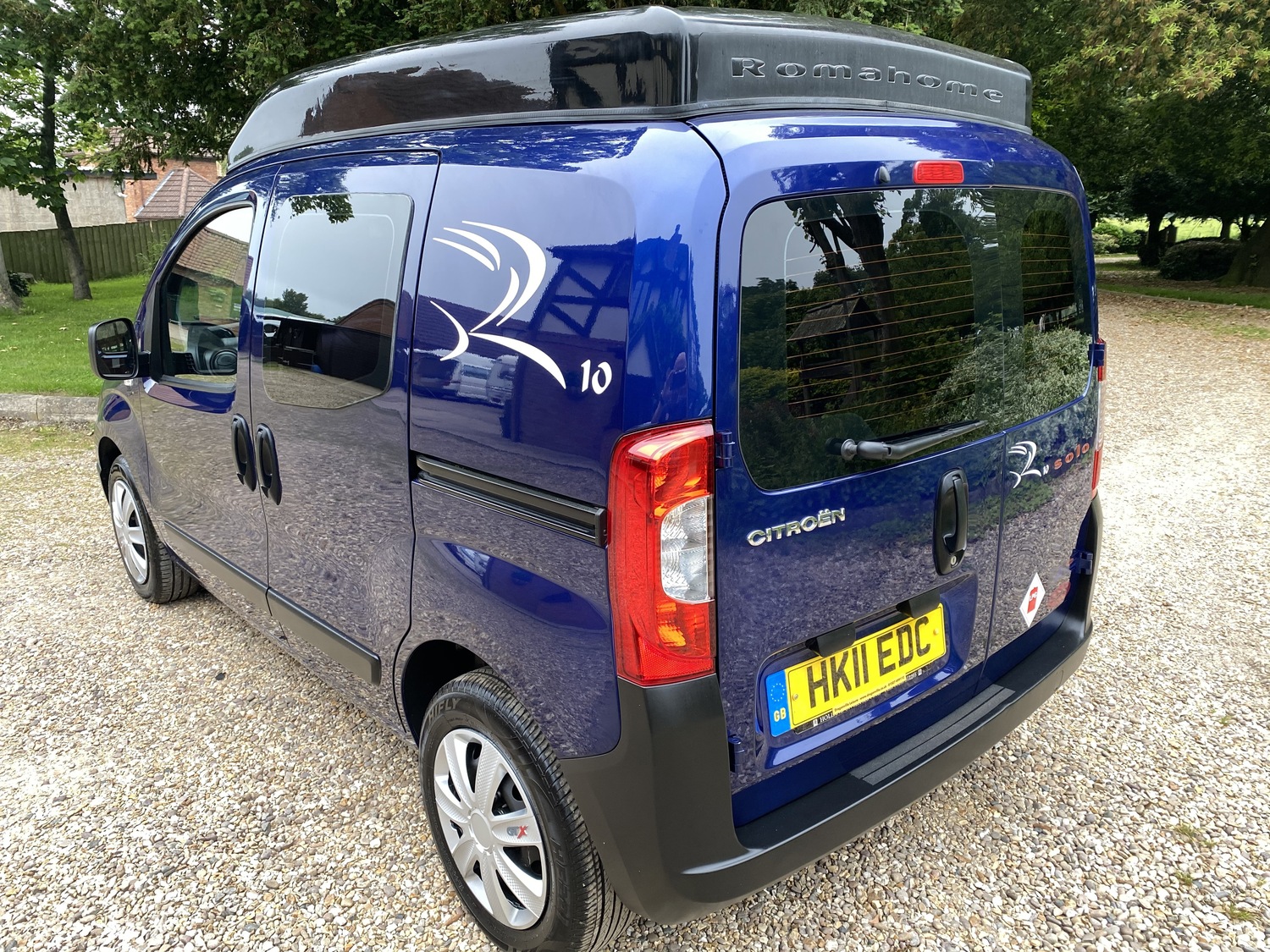 2011 Romahome R10 Solo 1 Berth Camper Van Citroen Nemo HDi 1248cc ...