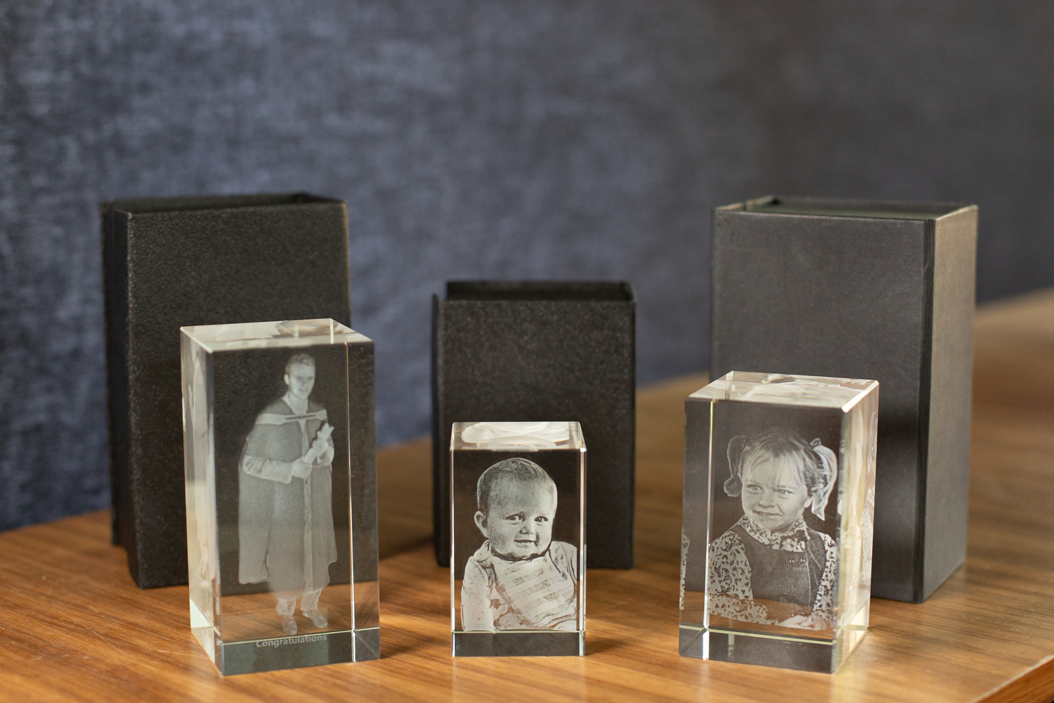 Medium rectangular Crystal, Portrait, | 3D Photo Crystals | Fine City ...
