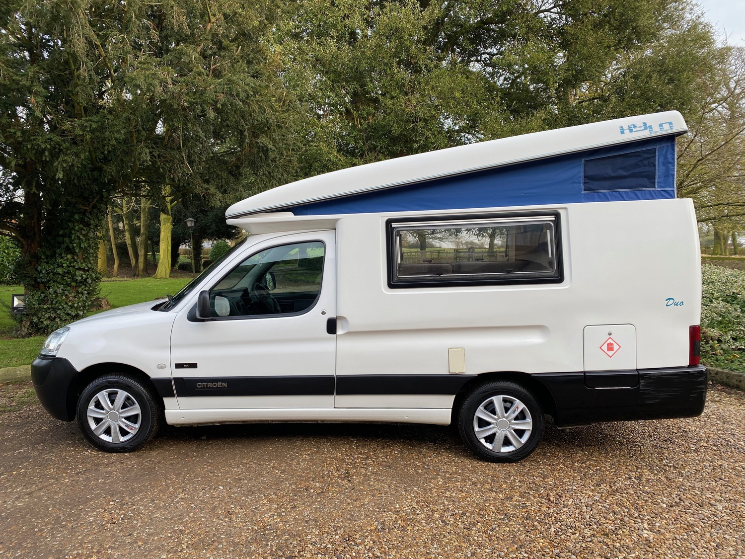 2005 Romahome Duo HYLO Camper Van Motorhome Citroen Berlingo 1 Owner ...