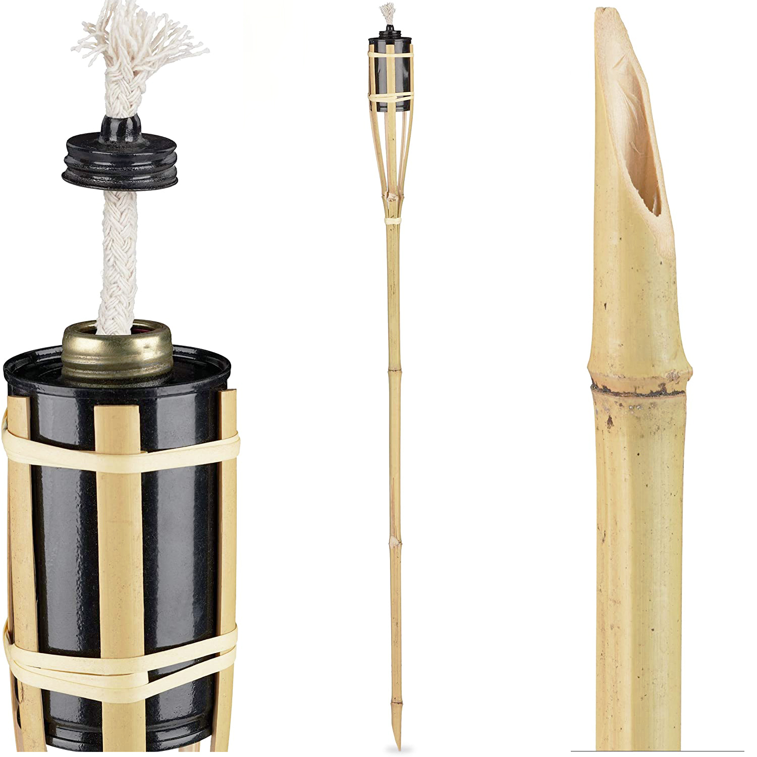 Bamboo Garden Torch | UK Powerfulhand.com