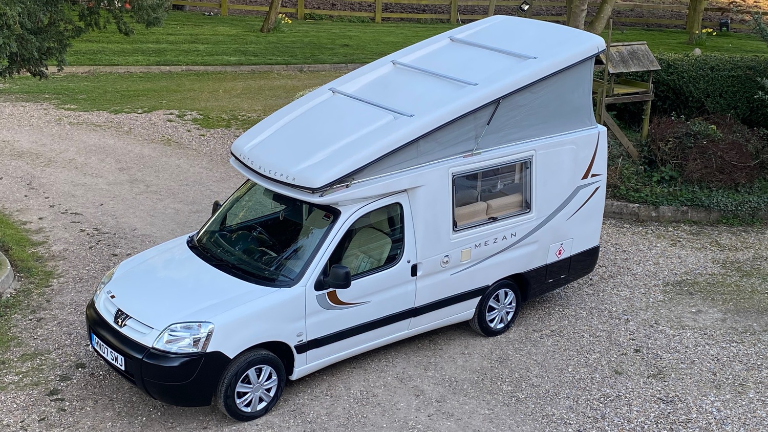 2007 Autosleeper Mezan Motorhome Peugeot Partner 2.0 HDi 2 Berth ...