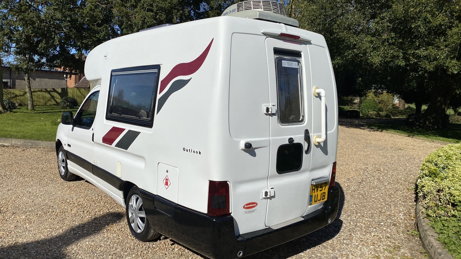 2007(57)reg Citroen Berlingo Romahome Duo Outlook R20 Motorhome 35774 ...