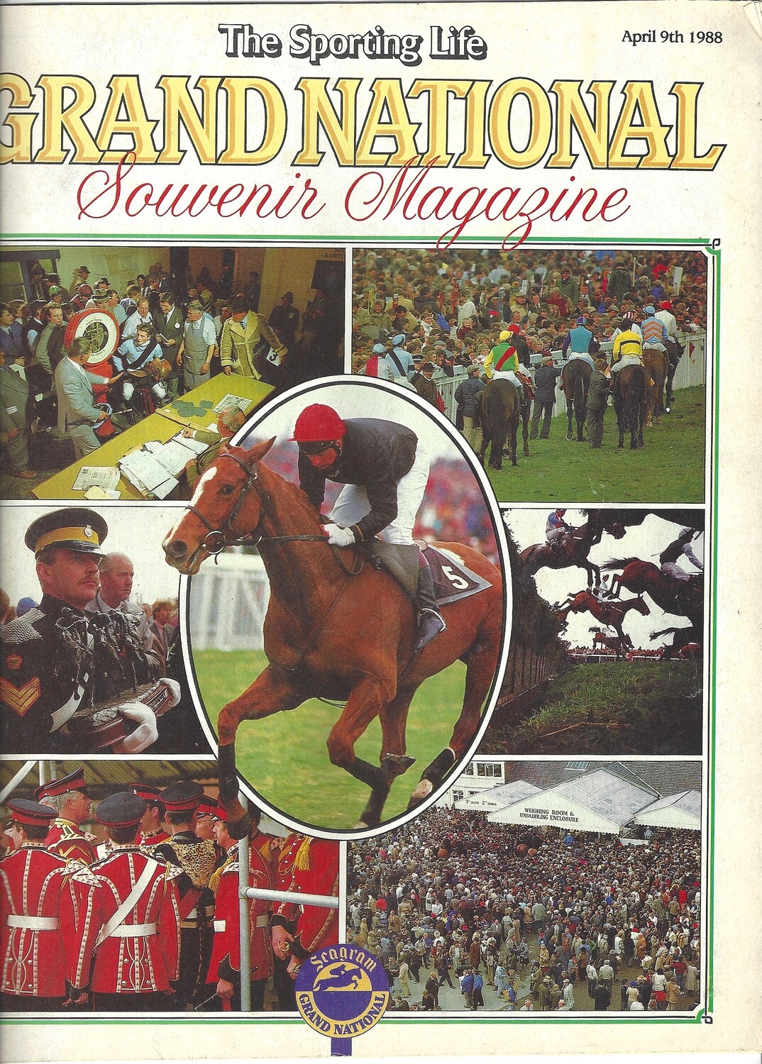1988 The Sporting Life Grand National Souvenir Horse Racing Magazine ...