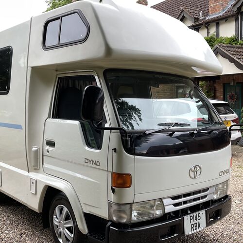 Toyota Dyna Motorhome 4 Berth 2.8TD Automatic 70330 miles 1997 Model ...