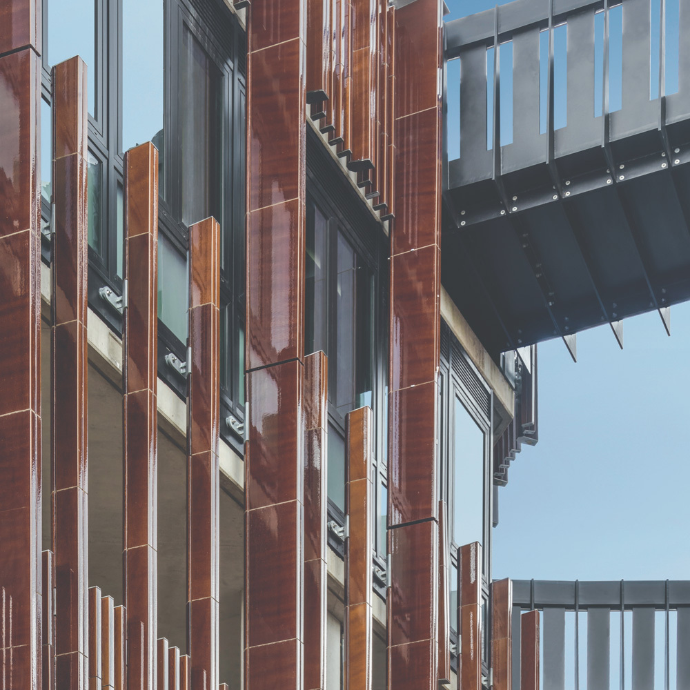 jamesandtaylor limited | Terracotta Tile Facade | Facing Brick System ...