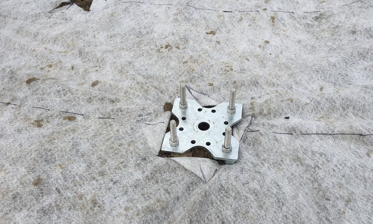 Ground anchor sockets for column structures | Spirafix | Ground anchors ...