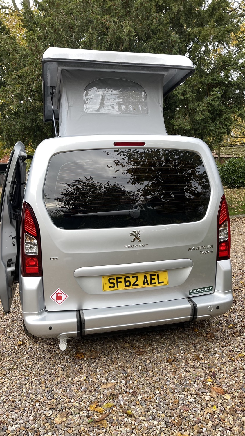 2012 (62)reg Peugeot Horizon Partner 1.6 HDi AUTO Camper Van 2 Berth ...