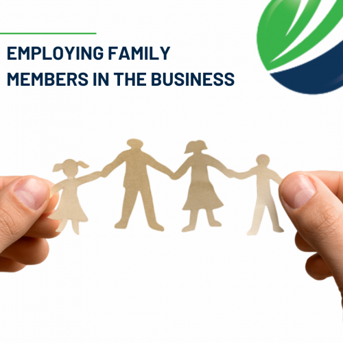 Employing family members in the business