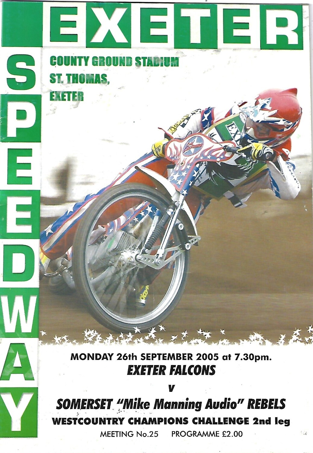 2005 Exeter Falcons v Somerset "Mike Manning Audio" Rebels (26/09/2005 ...