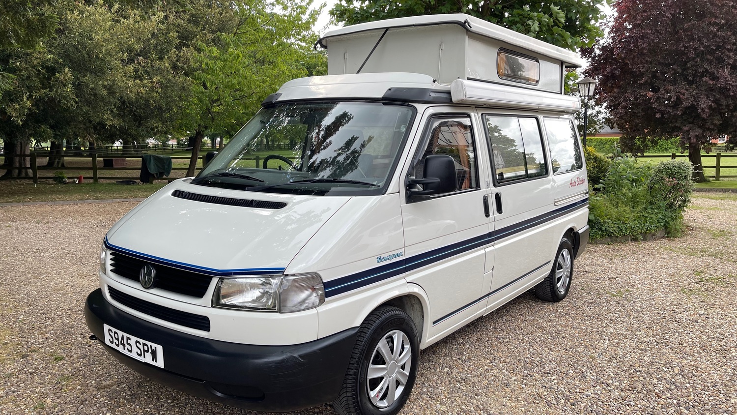 Autosleeper Trooper Camper Van 4 Berth 1999 VW Transporter T4 2.4D ...