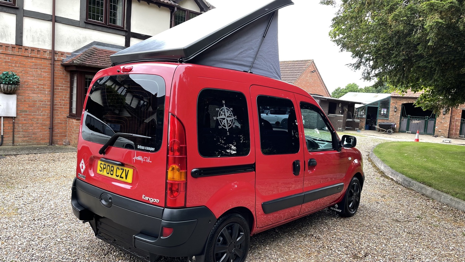 2008 (08)reg Renault Kangoo 1.5DCi Micro Camper Van 2 Berth 52148 Miles ...