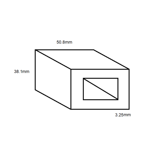 Box Sections | Aluminium Extrusions Online | Aluminium profile standard ...