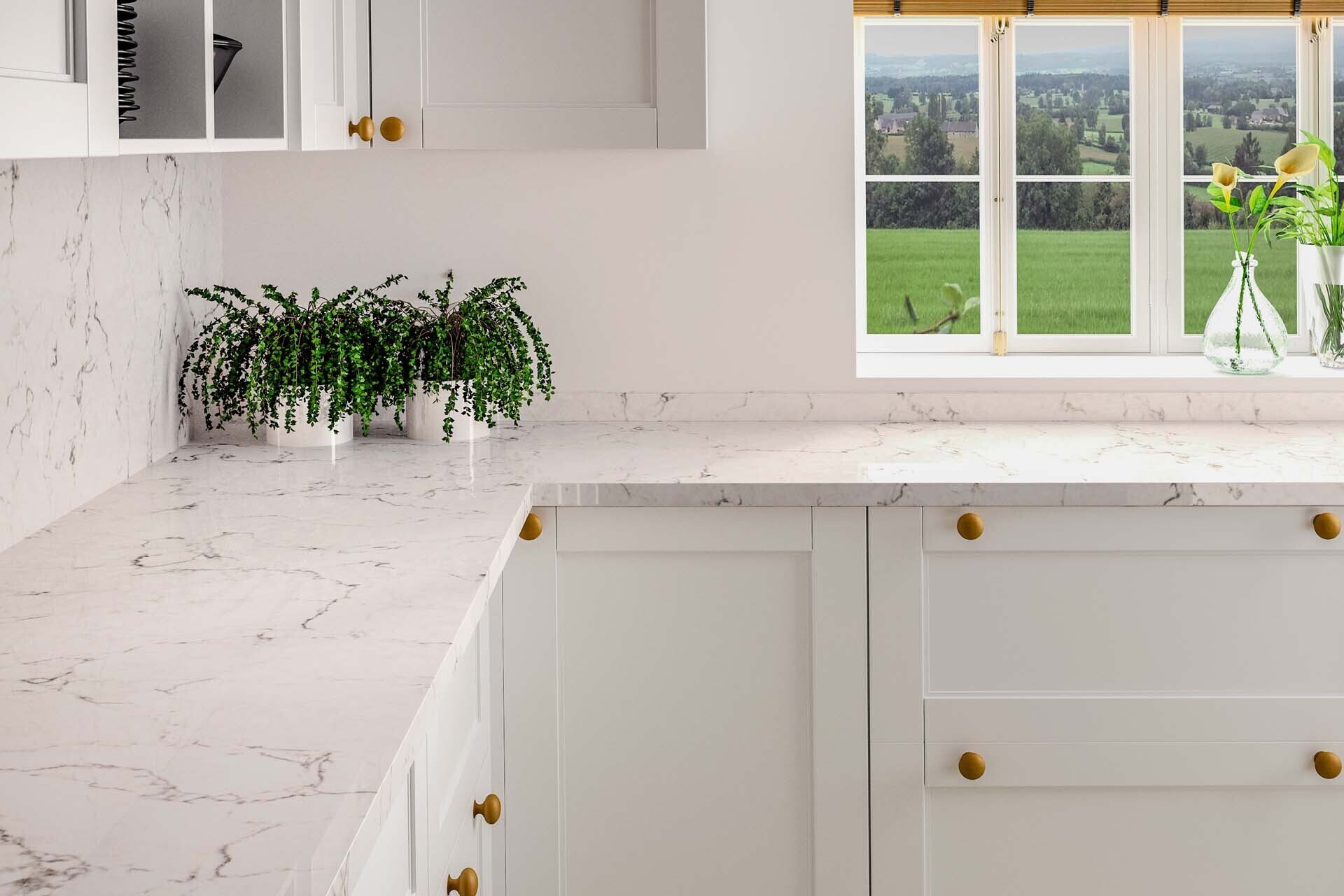 Silestone White Arabesque