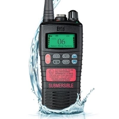 Entel HT644 Series 2.0 Marine Hand Portable Radio | Radio Waves Communications UK Ltd Birmingham ...