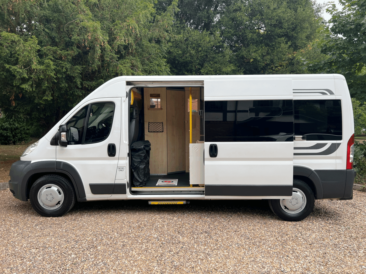 2013 (63)reg Peugeot Boxer Camper Van 2 Berth 2.2HDi LWB 76600 Miles ...