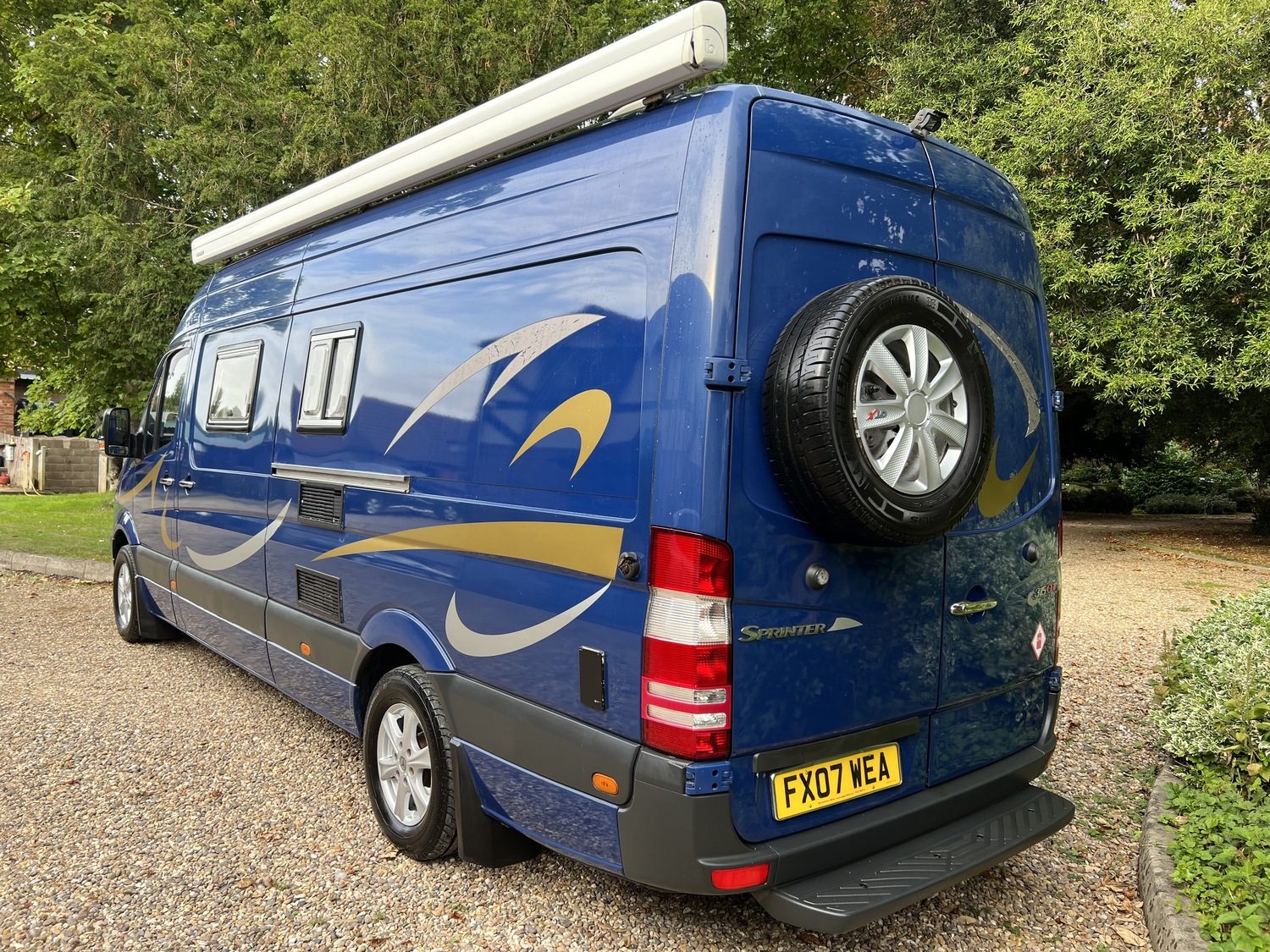 2007 Mercedes Sprinter 315 CDi 2148cc Luxury 3 Berth Camper Van LWB ...
