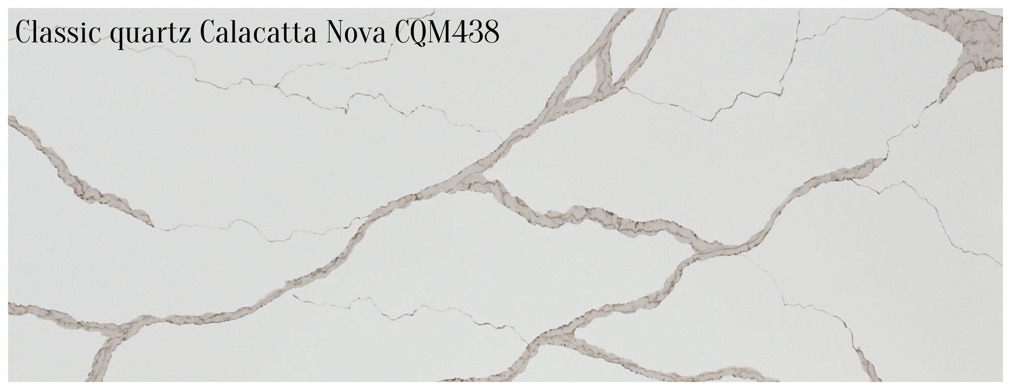 Classic quartz Calacatta Nova