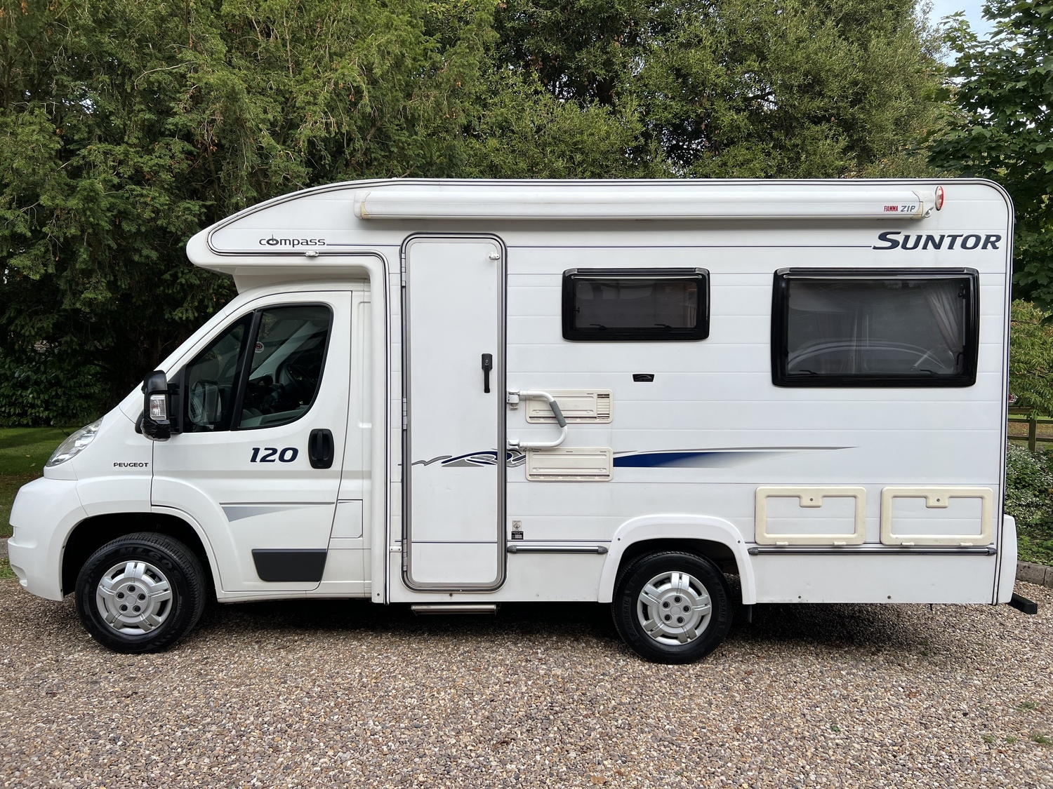 2007 (07)reg Elddis Compass Suntor 120 Low Profile 2 Berth Motorhome ...