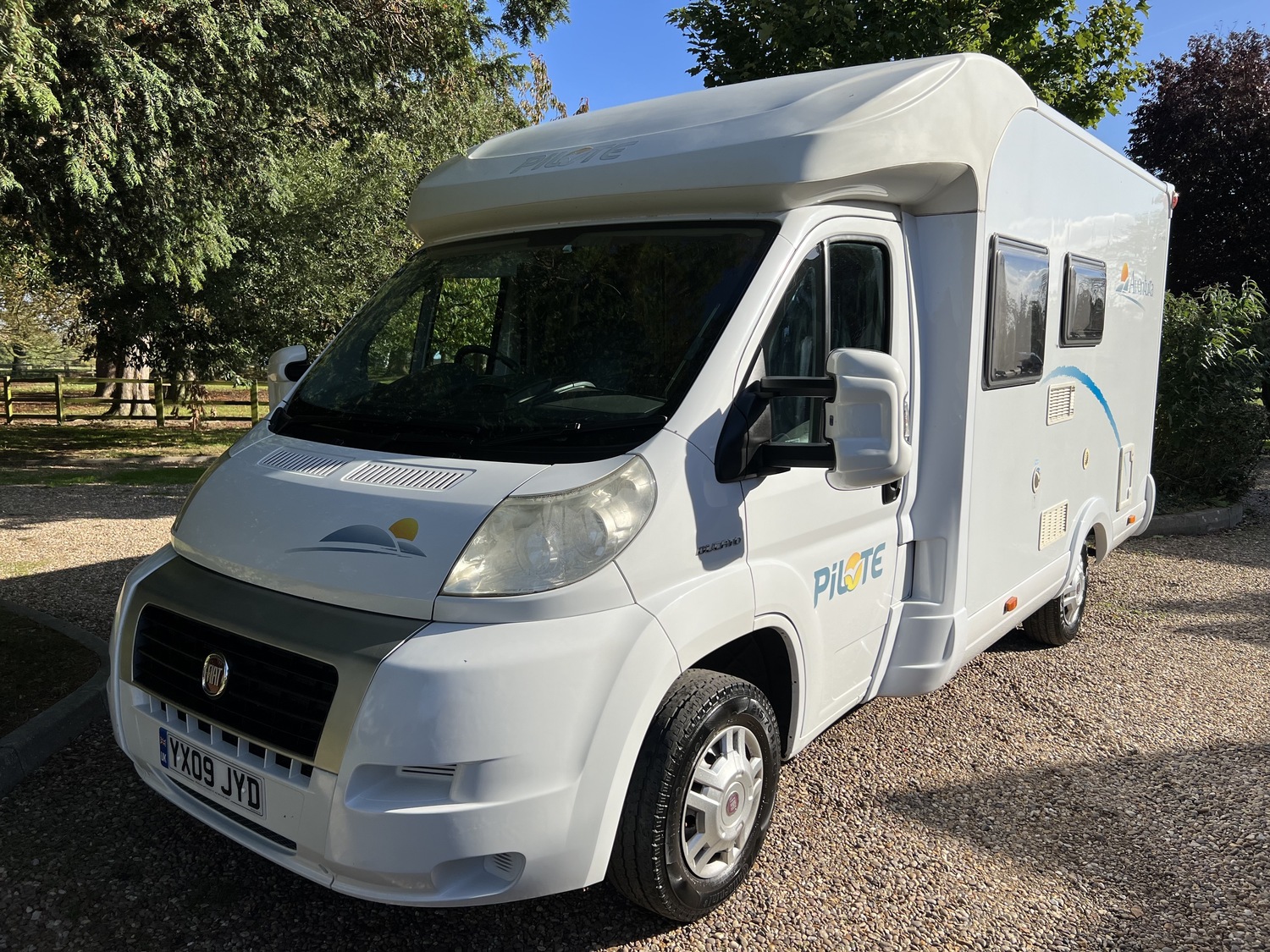 2009 Pilote Aventura P-610 Motorhome Fixed Bed 3 Berth Fiat Ducato ...