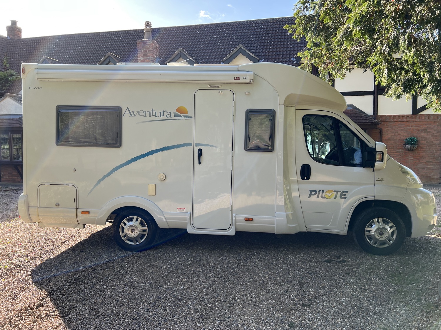 2009 Pilote Aventura P-610 Motorhome Fixed Bed 3 Berth Fiat Ducato ...