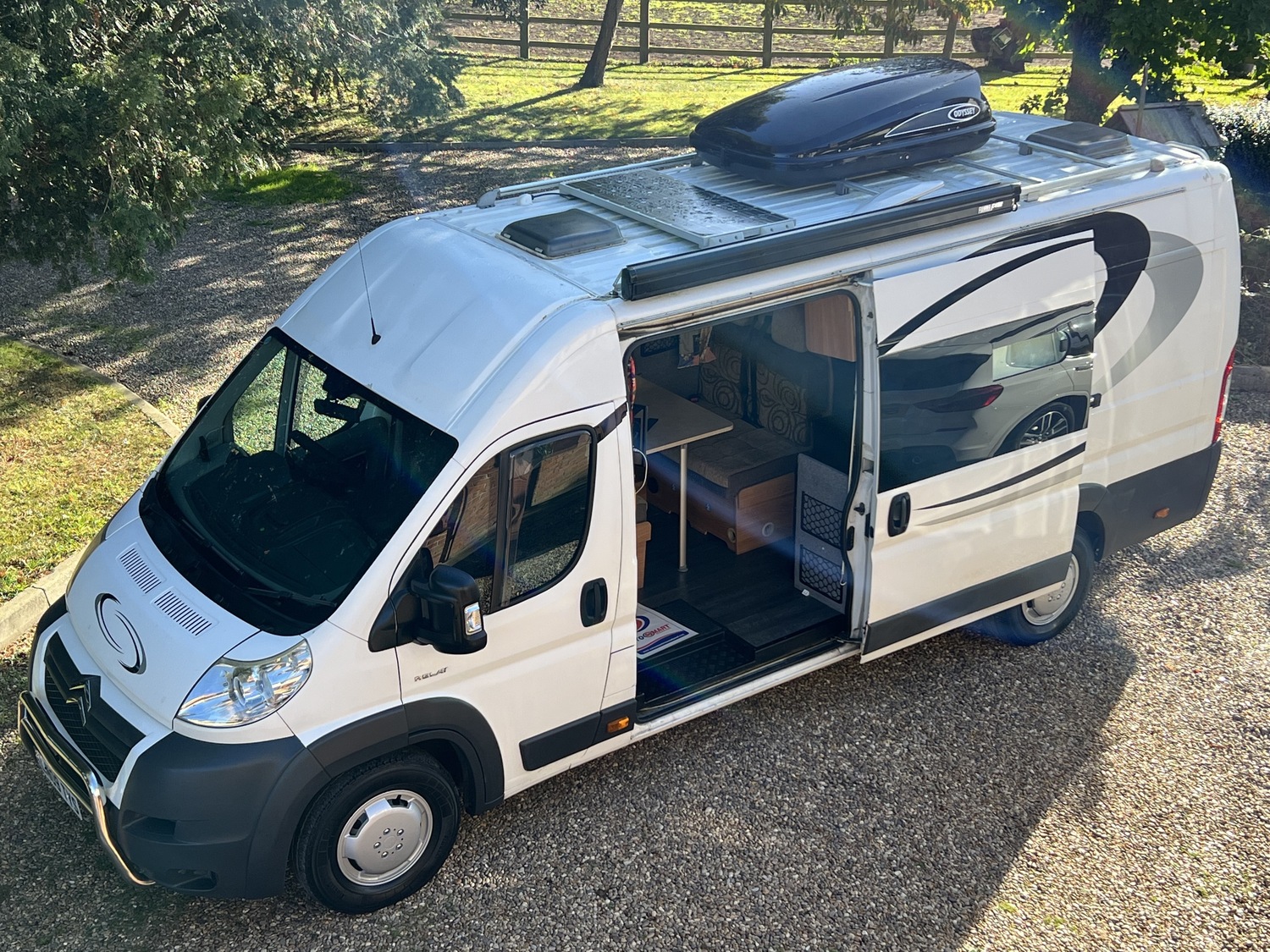 2009 Citroen Relay 35 HDI 120 XLWB Camper Van 4 Berth Bunk Beds ...