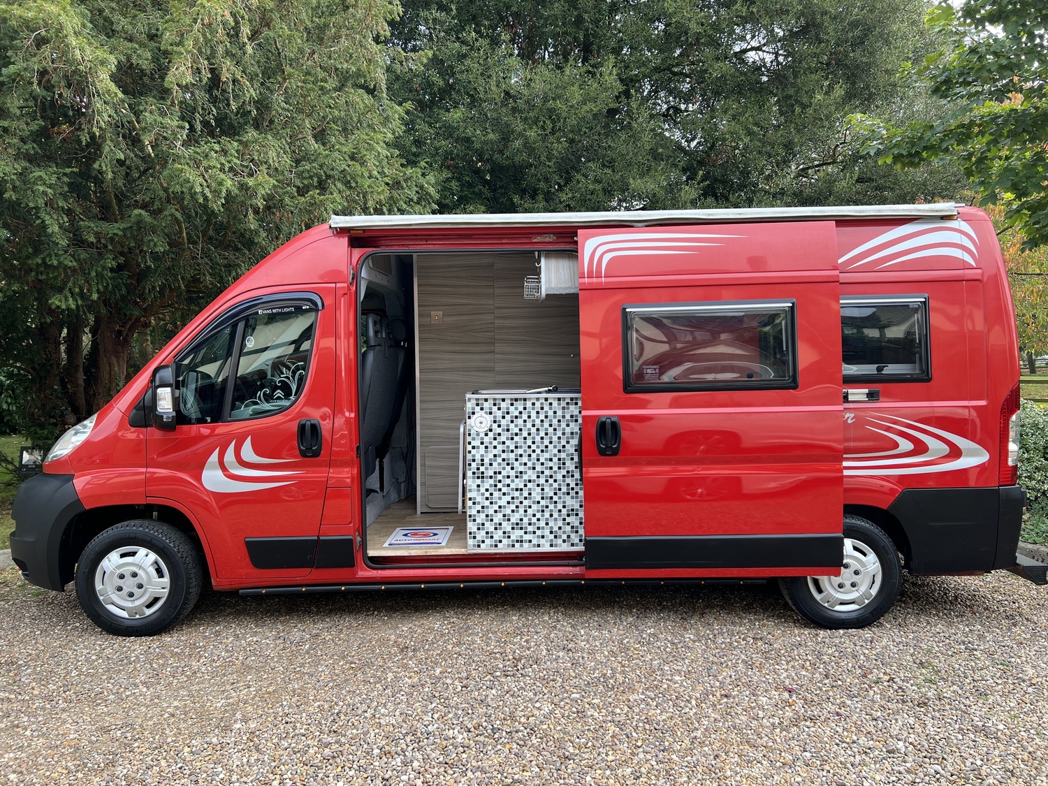 2007 (57)reg Citroen Relay Camper Van 2 Berth Red 87263 Miles ...
