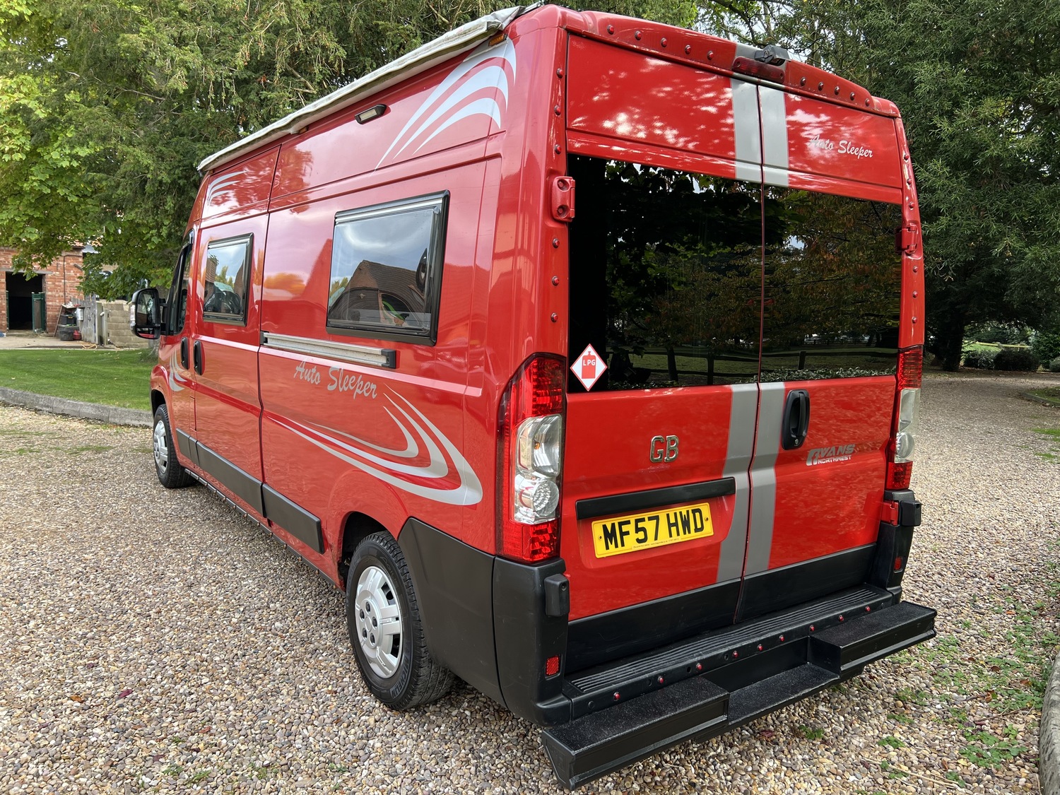 2007 (57)reg Citroen Relay Camper Van 2 Berth Red 87263 Miles ...