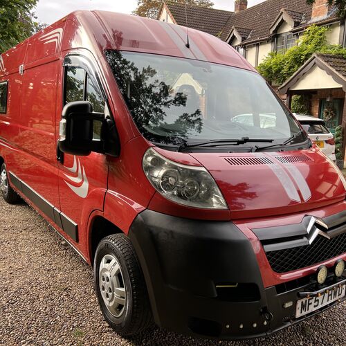 2007 (57)reg Citroen Relay Camper Van 2 Berth Red 87263 Miles ...