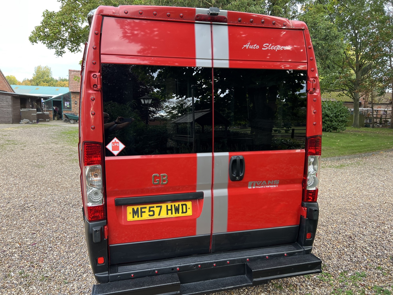 2007 (57)reg Citroen Relay Camper Van 2 Berth Red 87263 Miles ...