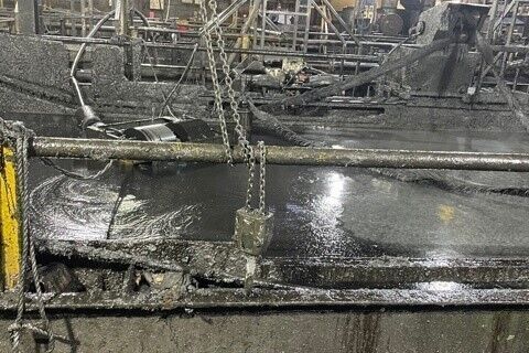 Removal of Heavy Sludge from Skimmer Tanks | MSS Group | Asbestos Services Wales | Facilities ...