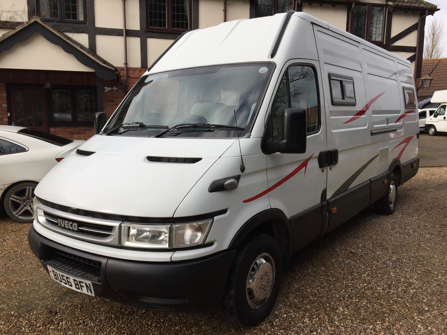 Iveco Daily LWB 35 S14 2.3TD Camper Van - 56reg (2006) - Fixed End Bed ...