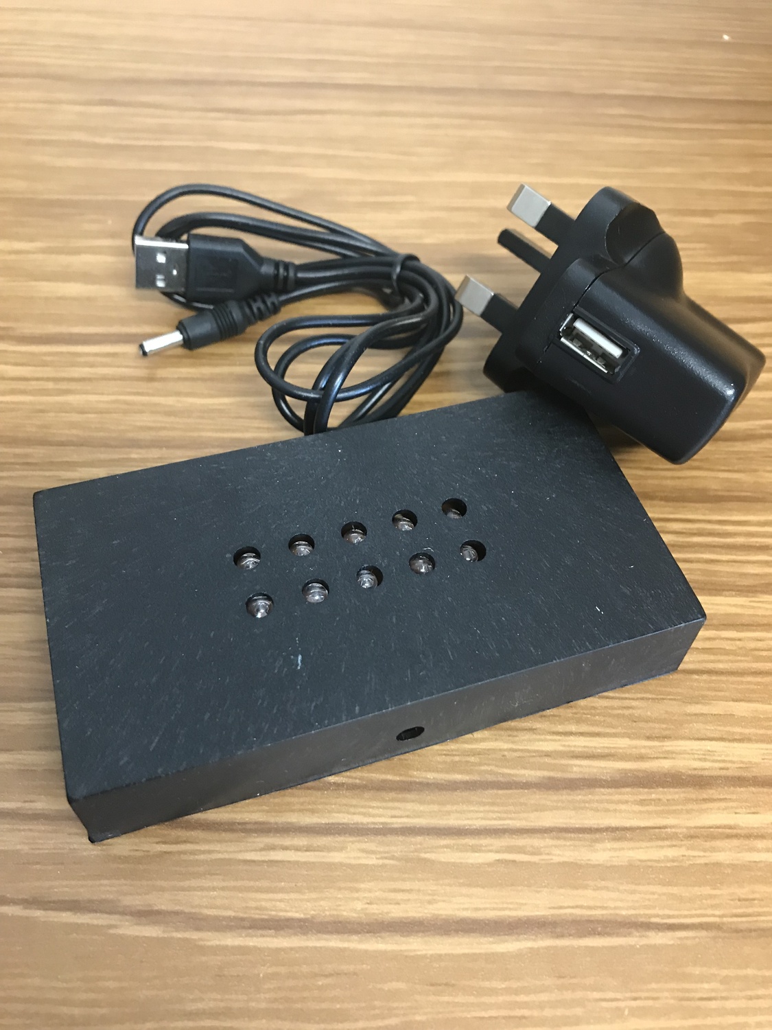 10 x White light LED light base | 3D Photo Crystals | Fine City ...