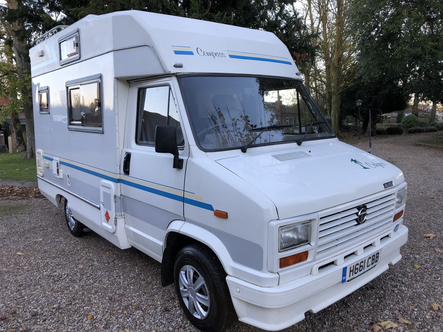 Compass Calypso Motorhome 2 Berth 2.0 Petrol/LPG 1991 Talbot Express ...