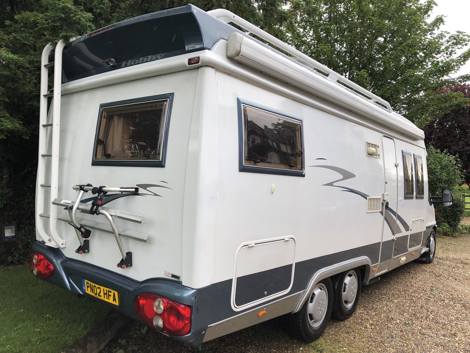 Hobby 700 Motorhome Fixed Bed 5 Berth Tag Axle 4.5t RHD Fiat Ducato 2.8 ...