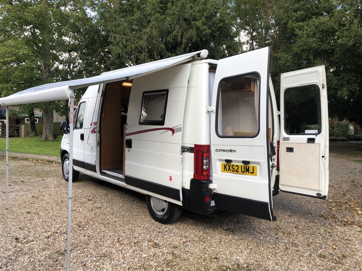 2002 (52)reg Citroen Relay TD HDi LWB Camper Van 2 Berth 80748 Miles ...